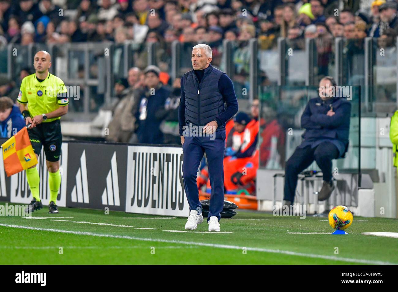 Turin, Italy. 03rd Mar, 2025. Assistant coach Alberto Bertolini of ...