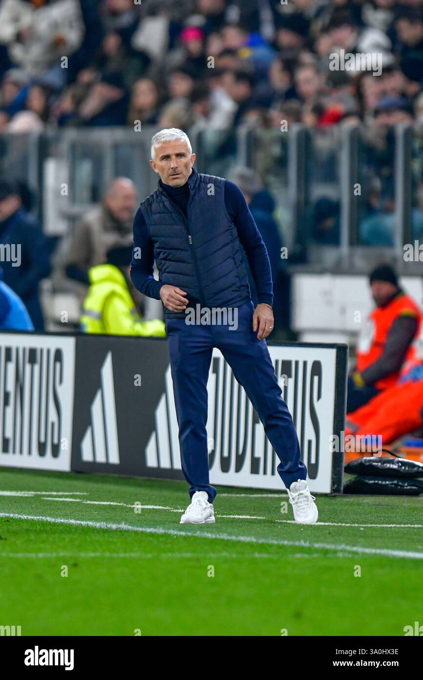 Turin, Italy. 03rd Mar, 2025. Assistant coach Alberto Bertolini of ...