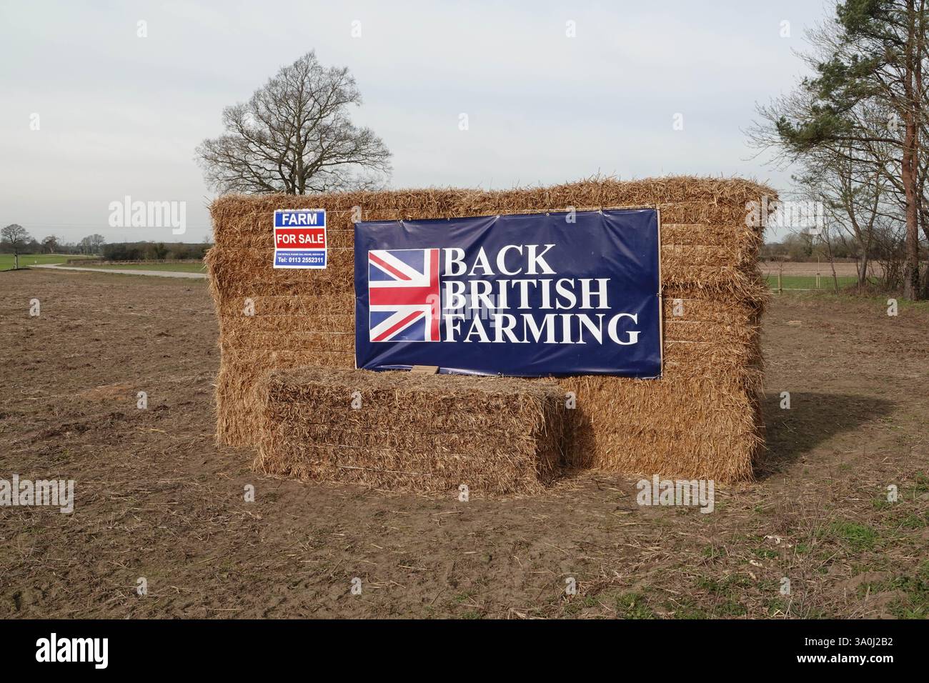 York, North Yorkshire, England, 4th March 2025. Back British Farming ...