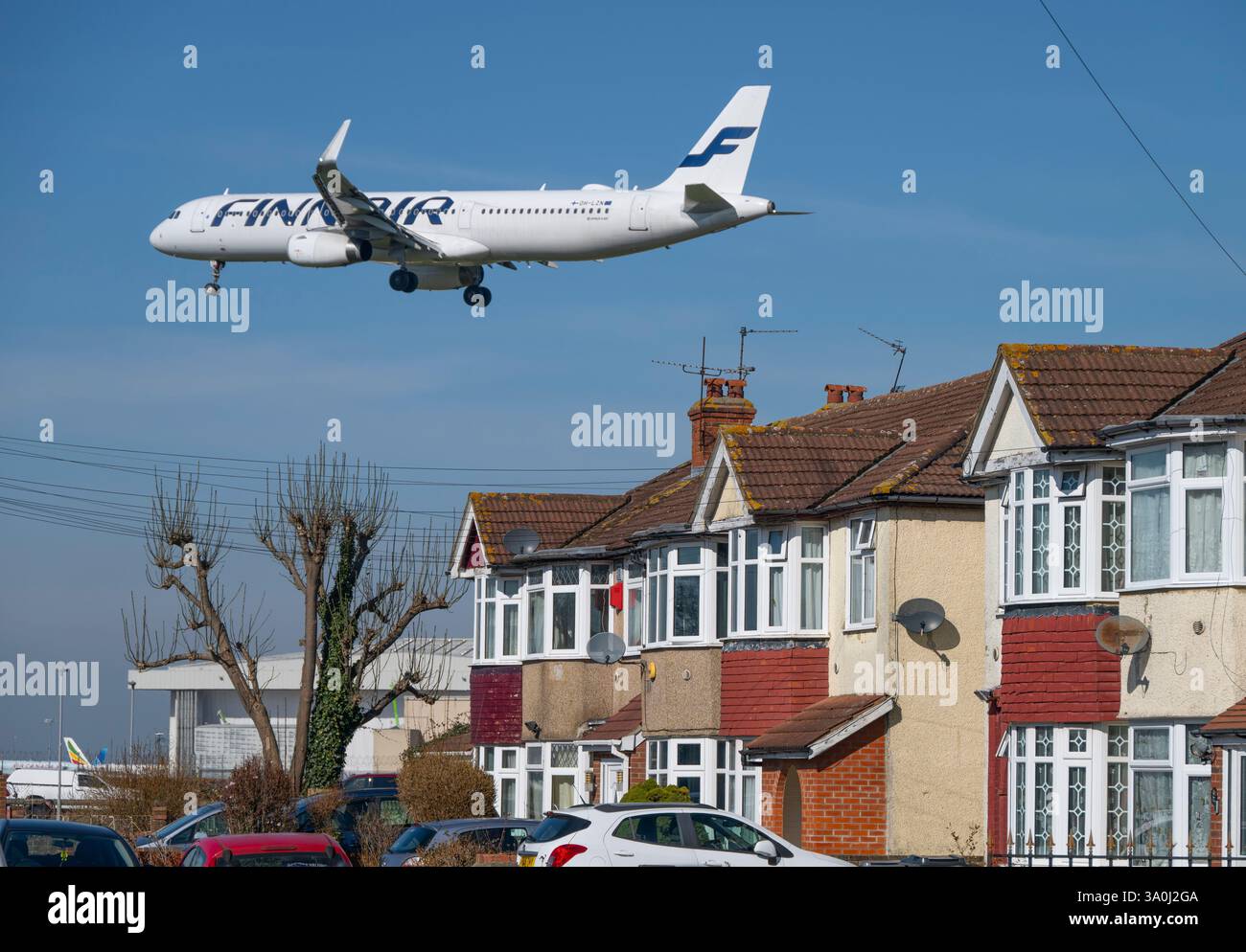 Heathrow Airport, London, UK. 4th Mar, 2025. Flight arrivals at ...