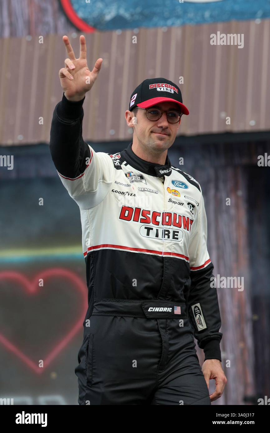 AUSTIN, TX - MARCH 02: Austin Cindric (#2 Team Penske Discount Tire ...