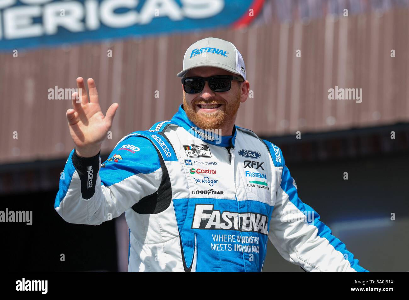 AUSTIN, TX - MARCH 02: Chris Buescher (#17 RFK Racing Fastenal Ford ...