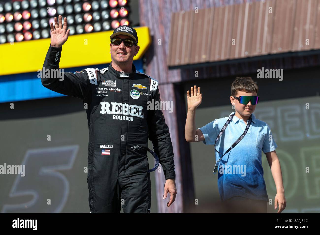 AUSTIN, TX - MARCH 02: Kyle Busch (#8 Richard Childress Racing Rebel ...