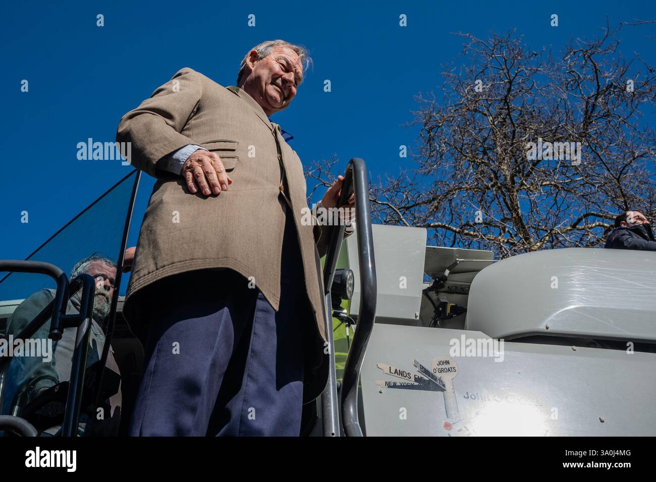 London, England, UK. 04 Mar 2025. Thousands of farmers marched through ...