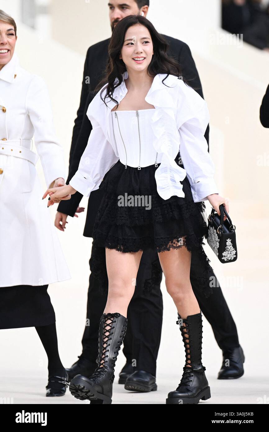 Jisoo attending the Christian Dior Womenswear Fall/Winter 2025-2026 ...