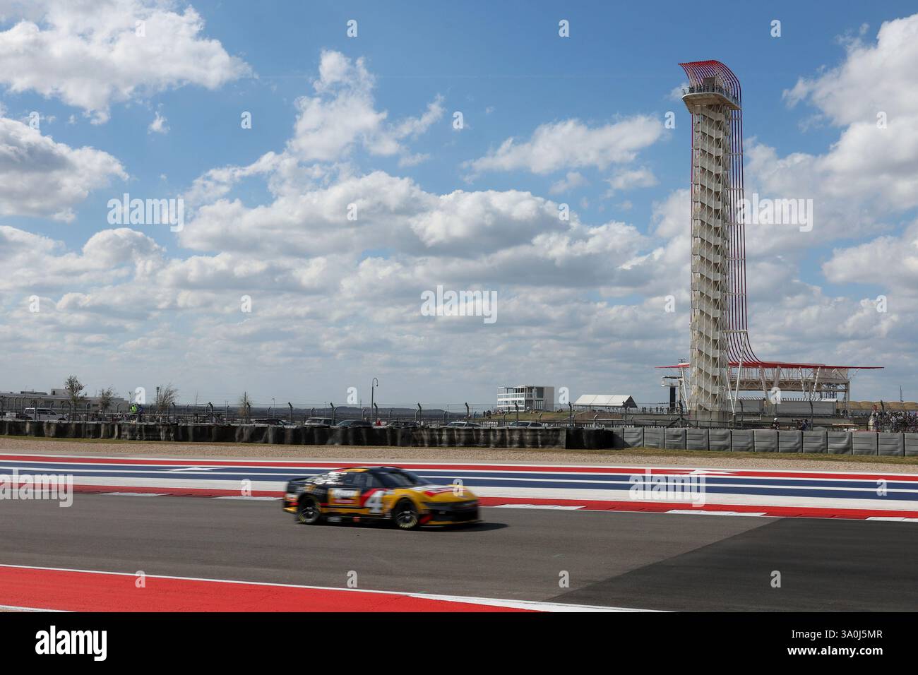 AUSTIN, TX - MARCH 02: A general view of the track and COTA Tower as ...