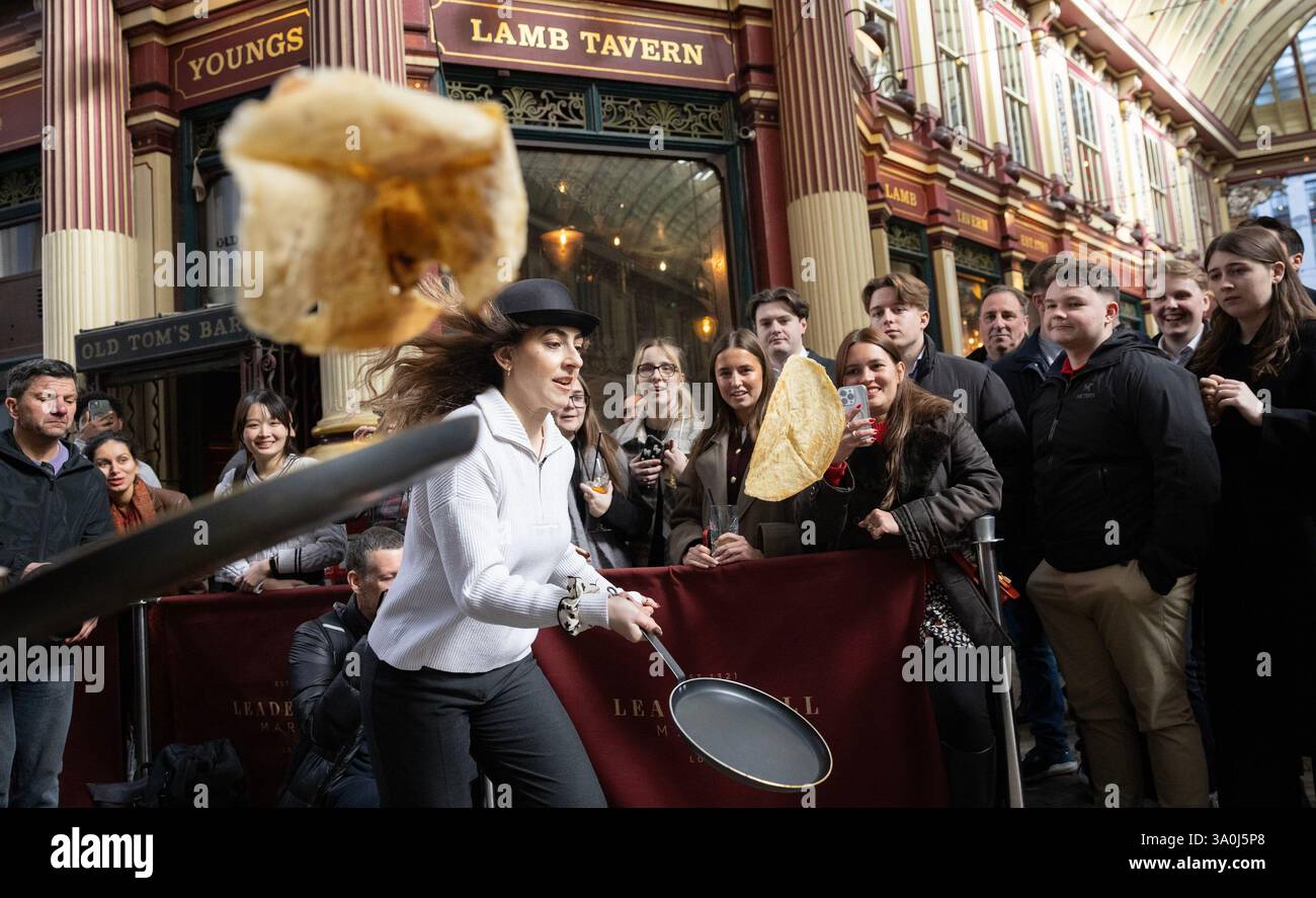 EDITORIAL USE ONLY People take part in the 16th annual Leadenhall ...