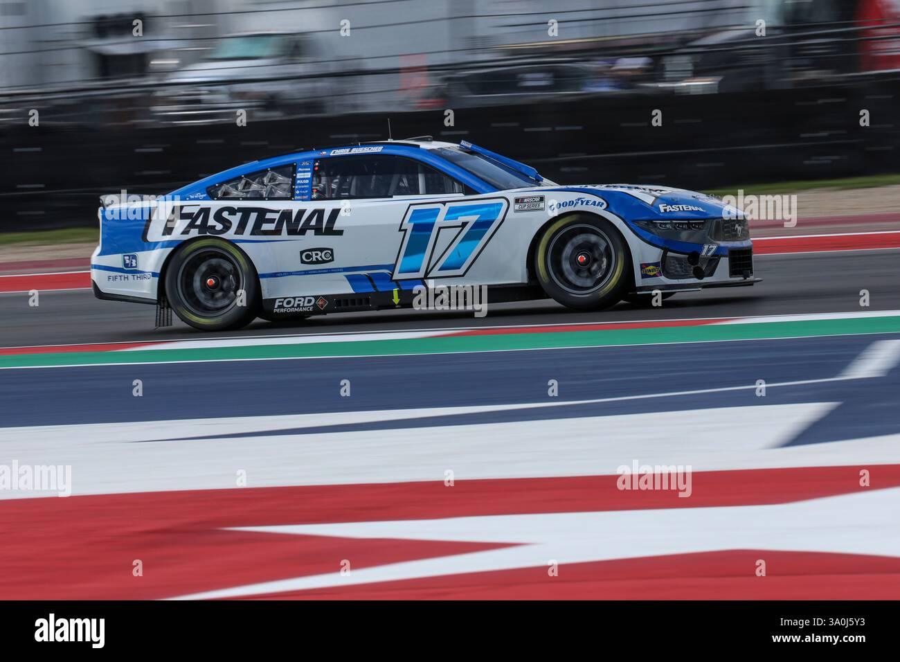AUSTIN, TX - MARCH 02: Chris Buescher (#17 RFK Racing Fastenal Ford ...
