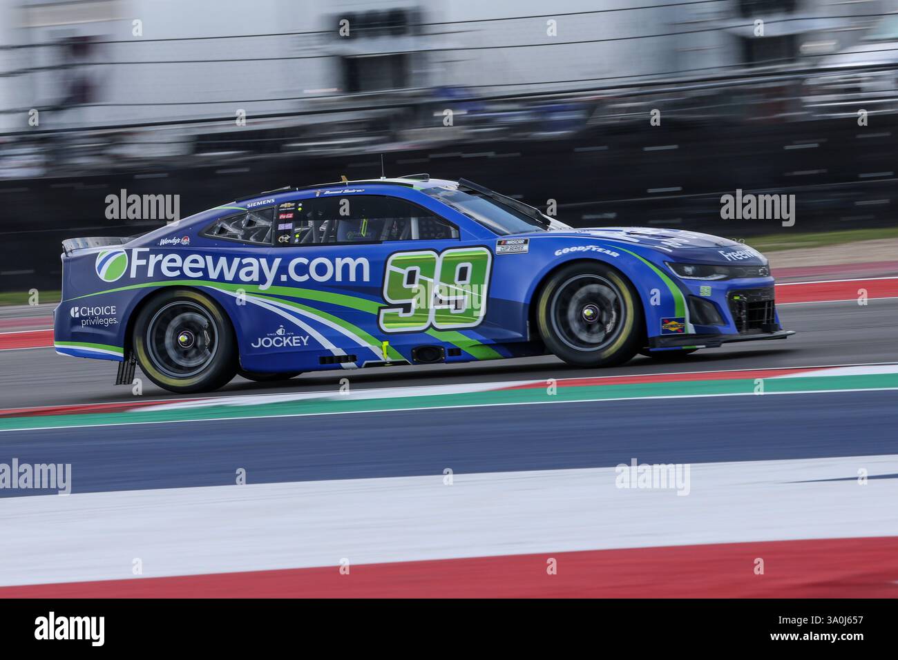 AUSTIN, TX - MARCH 02: Daniel Suárez (#99 Trackhouse Racing Freeway ...