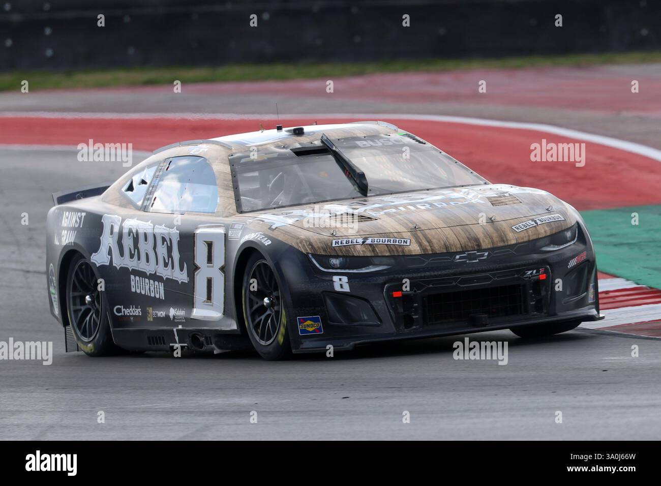 AUSTIN, TX - MARCH 02: Kyle Busch (#8 Richard Childress Racing Rebel ...