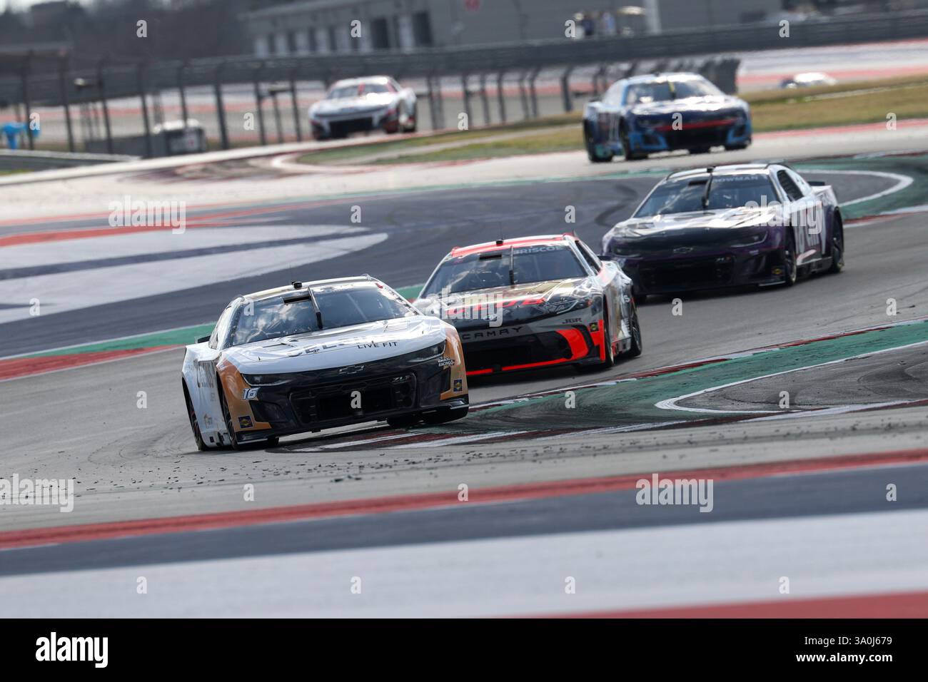 AUSTIN, TX - MARCH 02: AJ Allmendinger (#16 Kaulig Racing Celsius ...