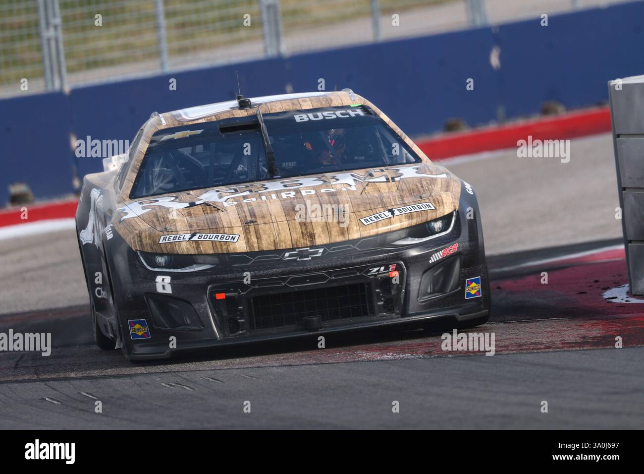 AUSTIN, TX - MARCH 02: Kyle Busch (#8 Richard Childress Racing Rebel ...