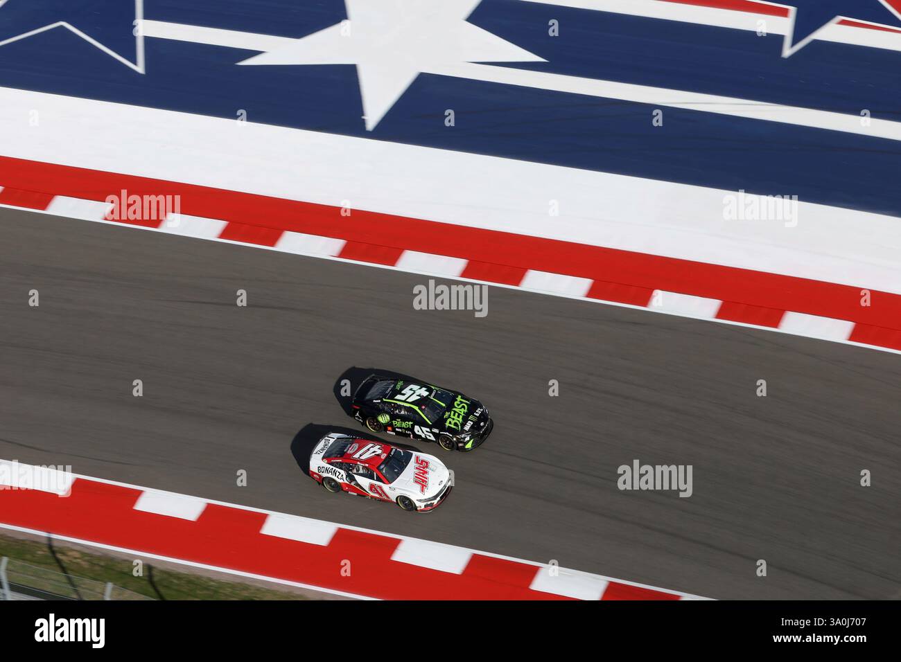 AUSTIN, TX - MARCH 02: Tyler Reddick (#45 23XI Racing The Beast Toyota ...