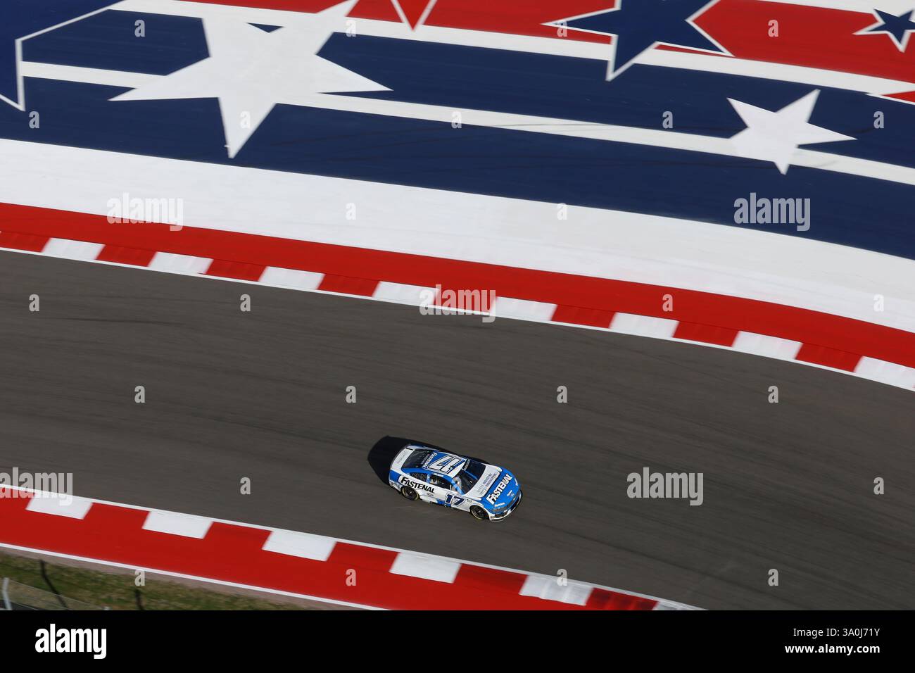 AUSTIN, TX - MARCH 02: Chris Buescher (#17 RFK Racing Fastenal Ford ...