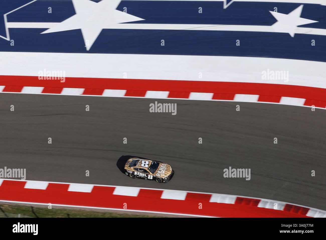 AUSTIN, TX - MARCH 02: Kyle Busch (#8 Richard Childress Racing Rebel ...