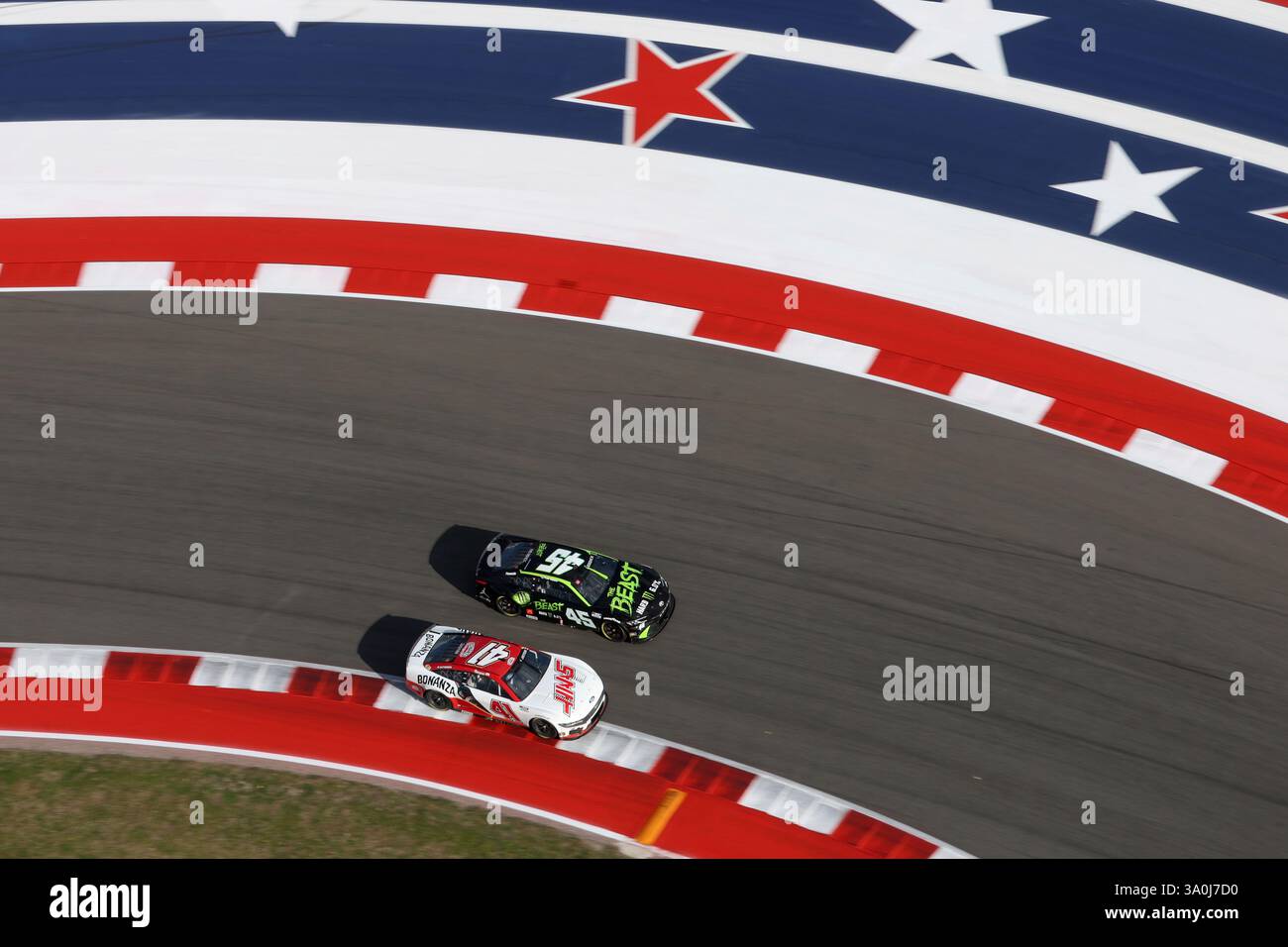 AUSTIN, TX - MARCH 02: Tyler Reddick (#45 23XI Racing The Beast Toyota ...