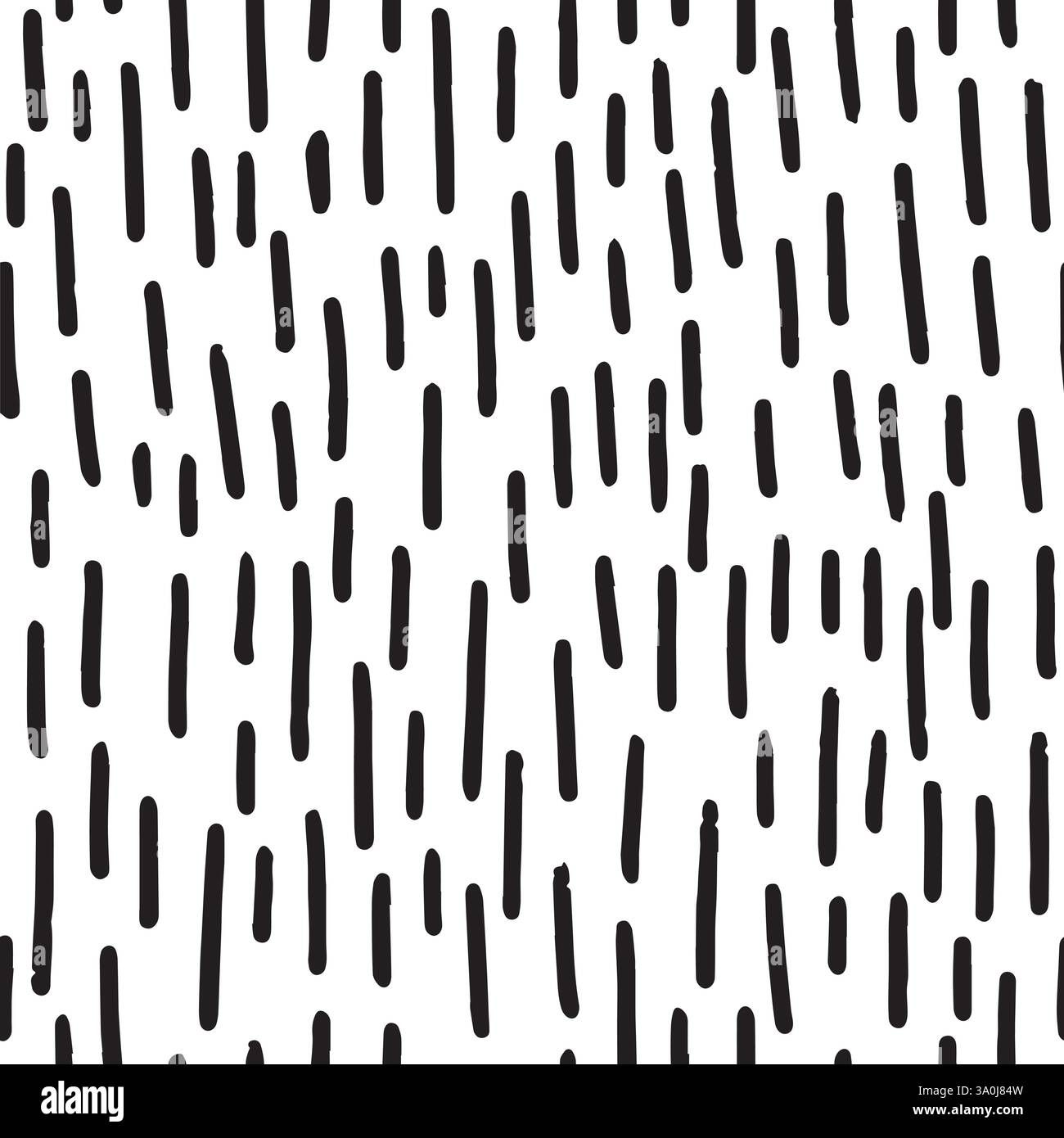 Hand drawn vertical lines and dashes seamless pattern design Stock ...