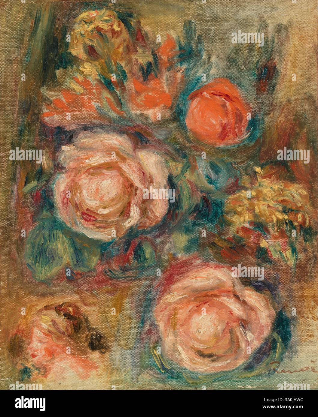 Pierre-Auguste Renoir - Bouquet of Roses (Bouquet de roses) - BF33 ...