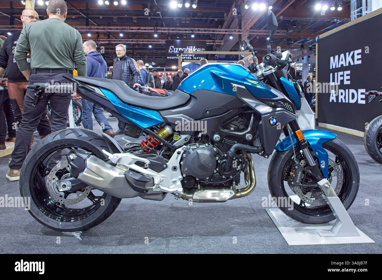 Pasila, Helsinki, Finland – January 31. 2025 : BMW F 900 R motorcycle ...
