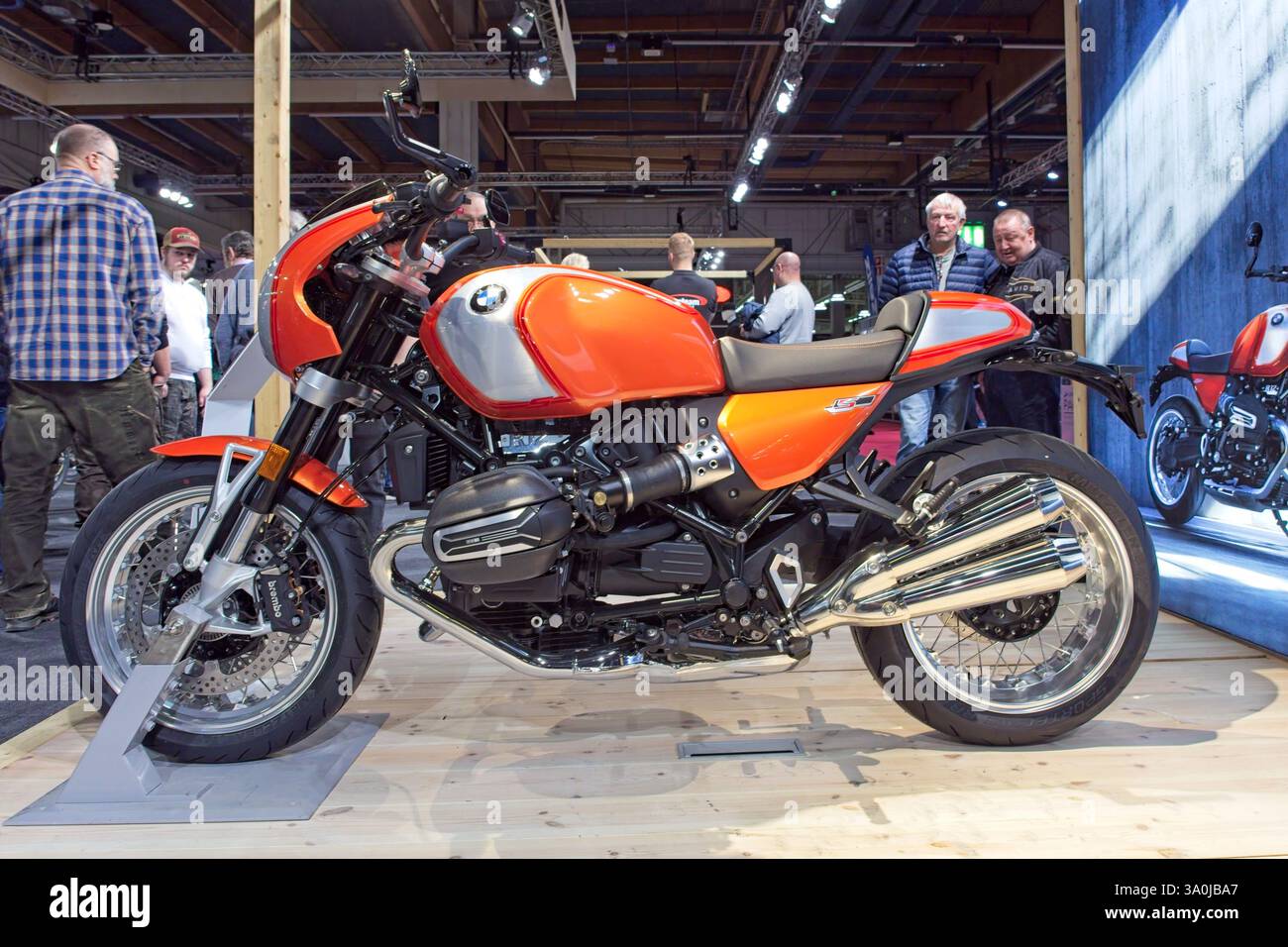 Pasila, Helsinki, Finland – January 31. 2025 : BMW R 12 S motorcycle on ...