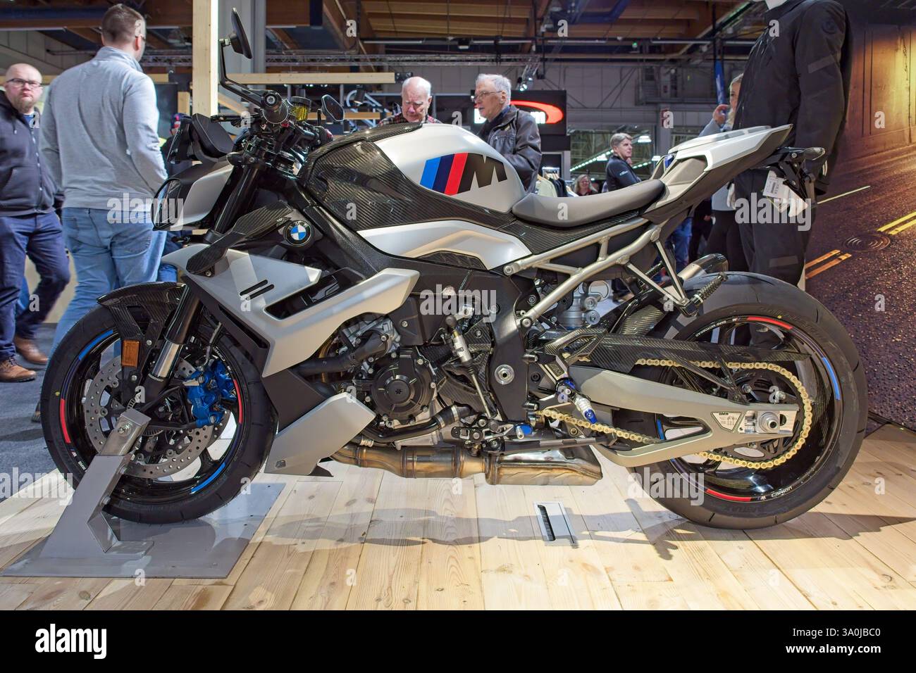 Pasila, Helsinki, Finland – January 31. 2025 : BMW M 1000 R motorcycle ...
