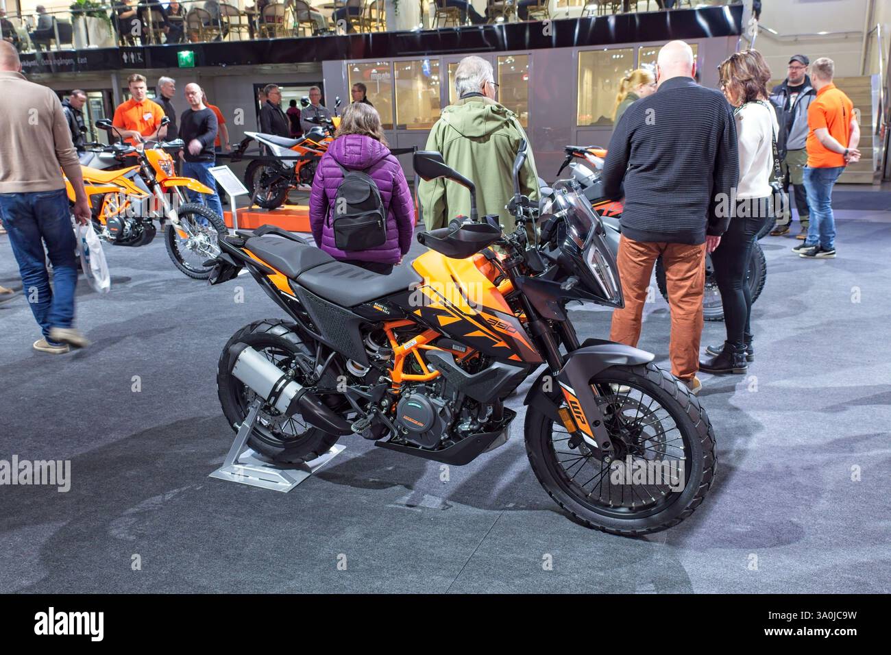 Pasila, Helsinki, Finland – January 31. 2025 : KTM 390 Racing ...