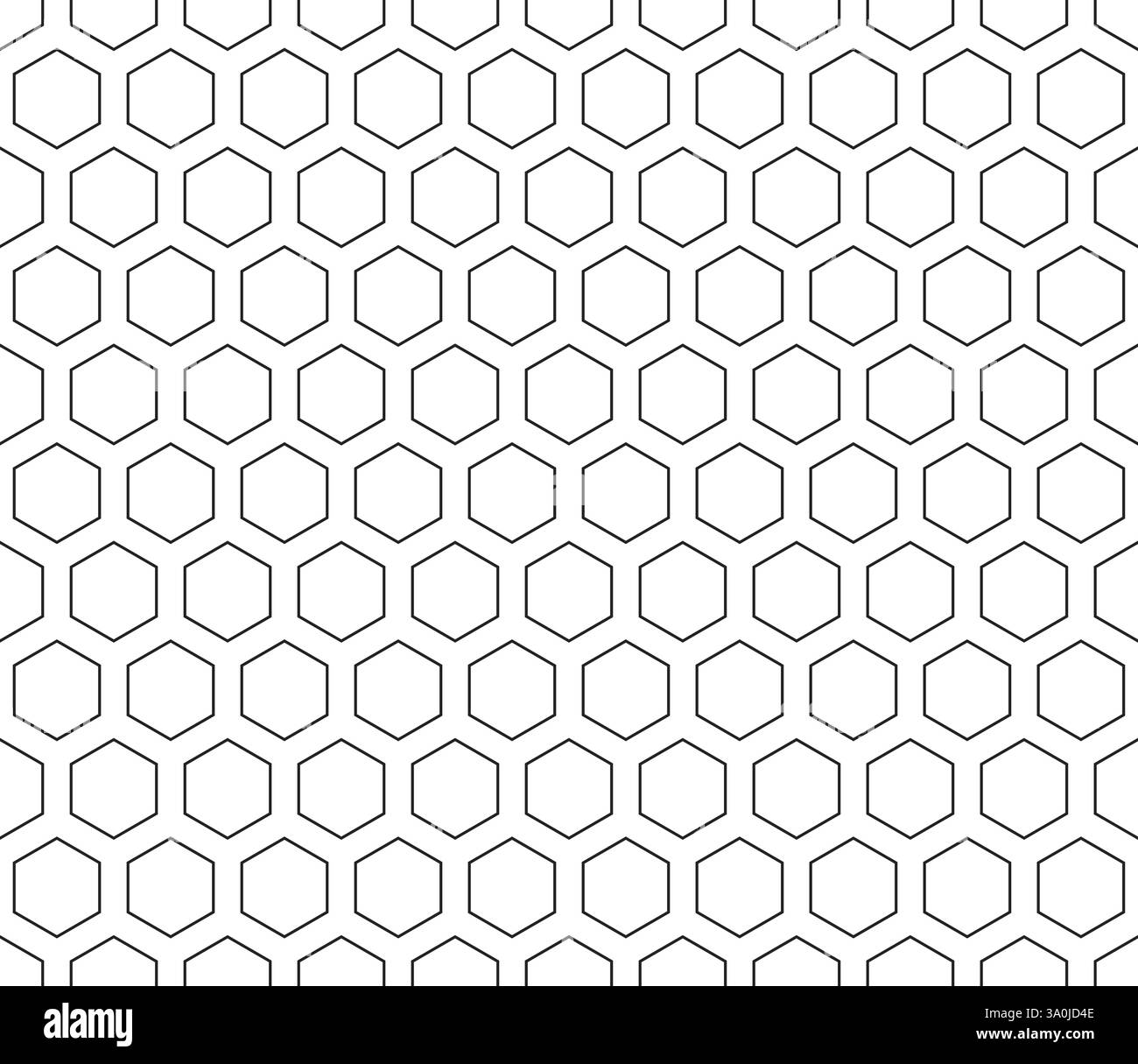 Honeycomb Mosaic Hexagons Background Hexagon Mosaic Cells With Padding Hexagonal Shapes