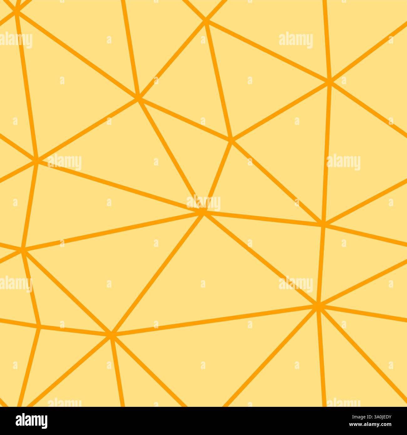 Geometric Template Background Amber Color Large Triangles Size Light Lines Weight Repeatable