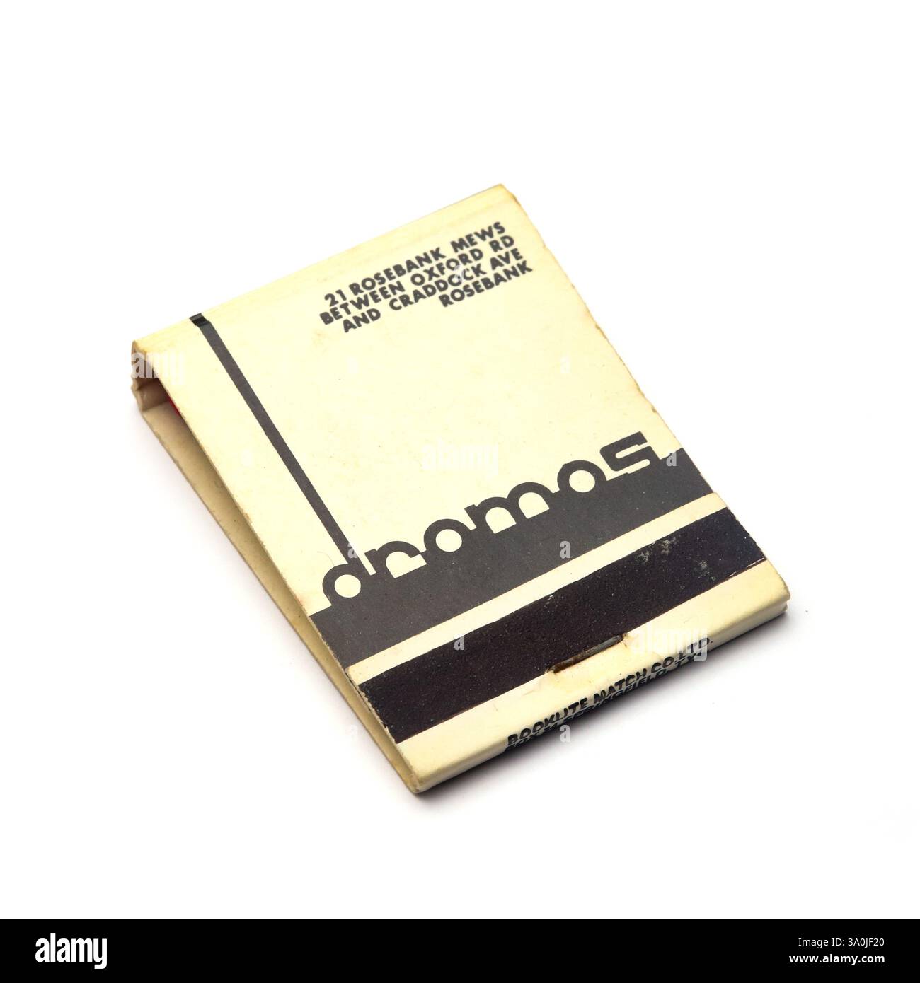 Dromos 1960's matchbook matches Stock Photo - Alamy