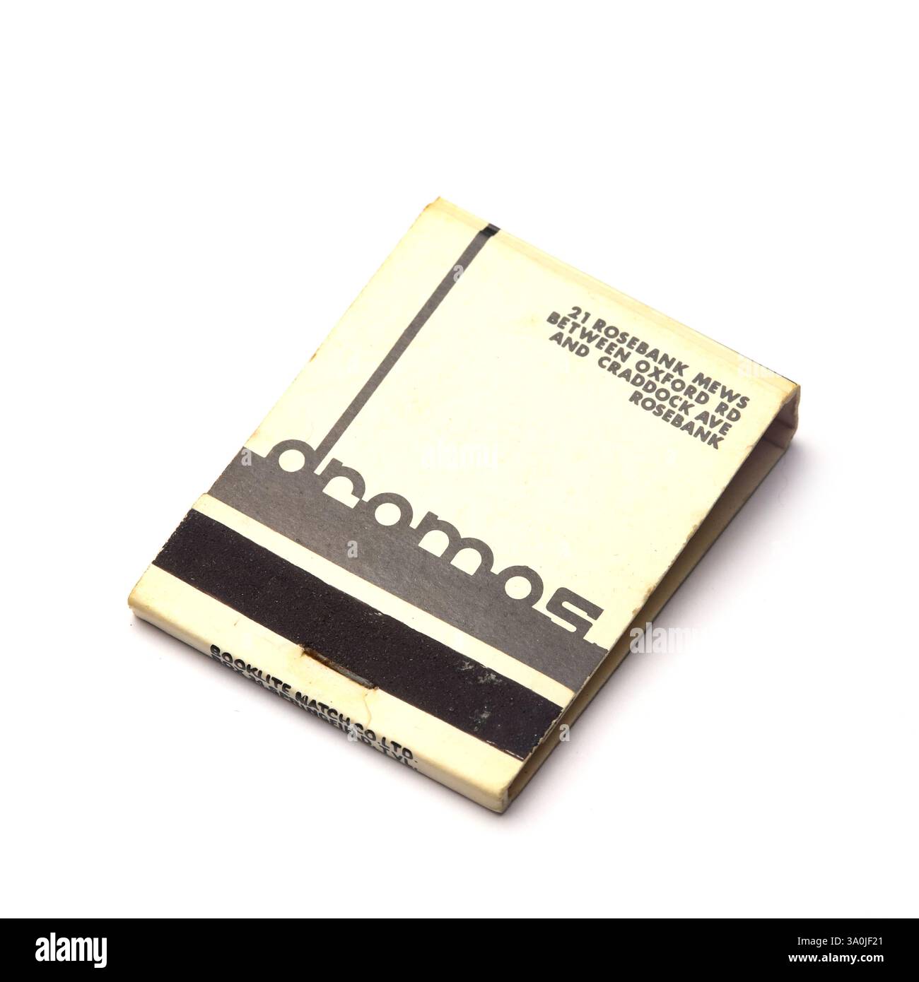 Dromos 1960's matchbook matches Stock Photo - Alamy