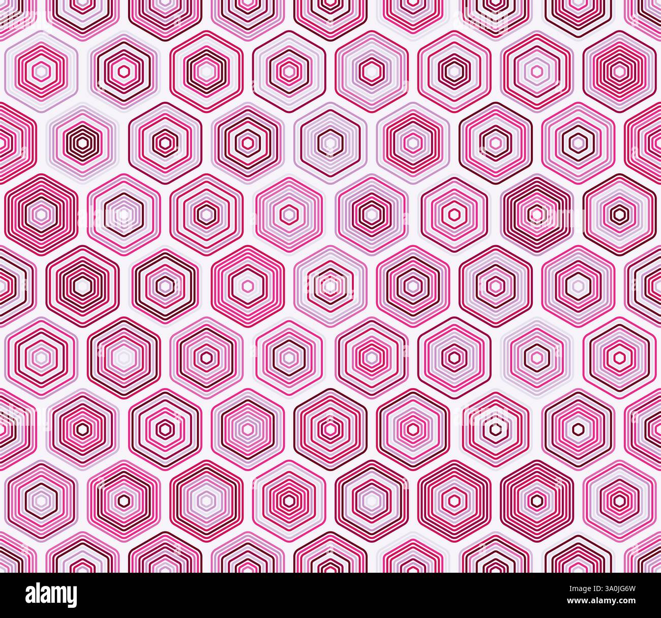 Hexagon geometric shapes background. Rounded stacked hexagons mosaic pattern. Honeycomb cells ...