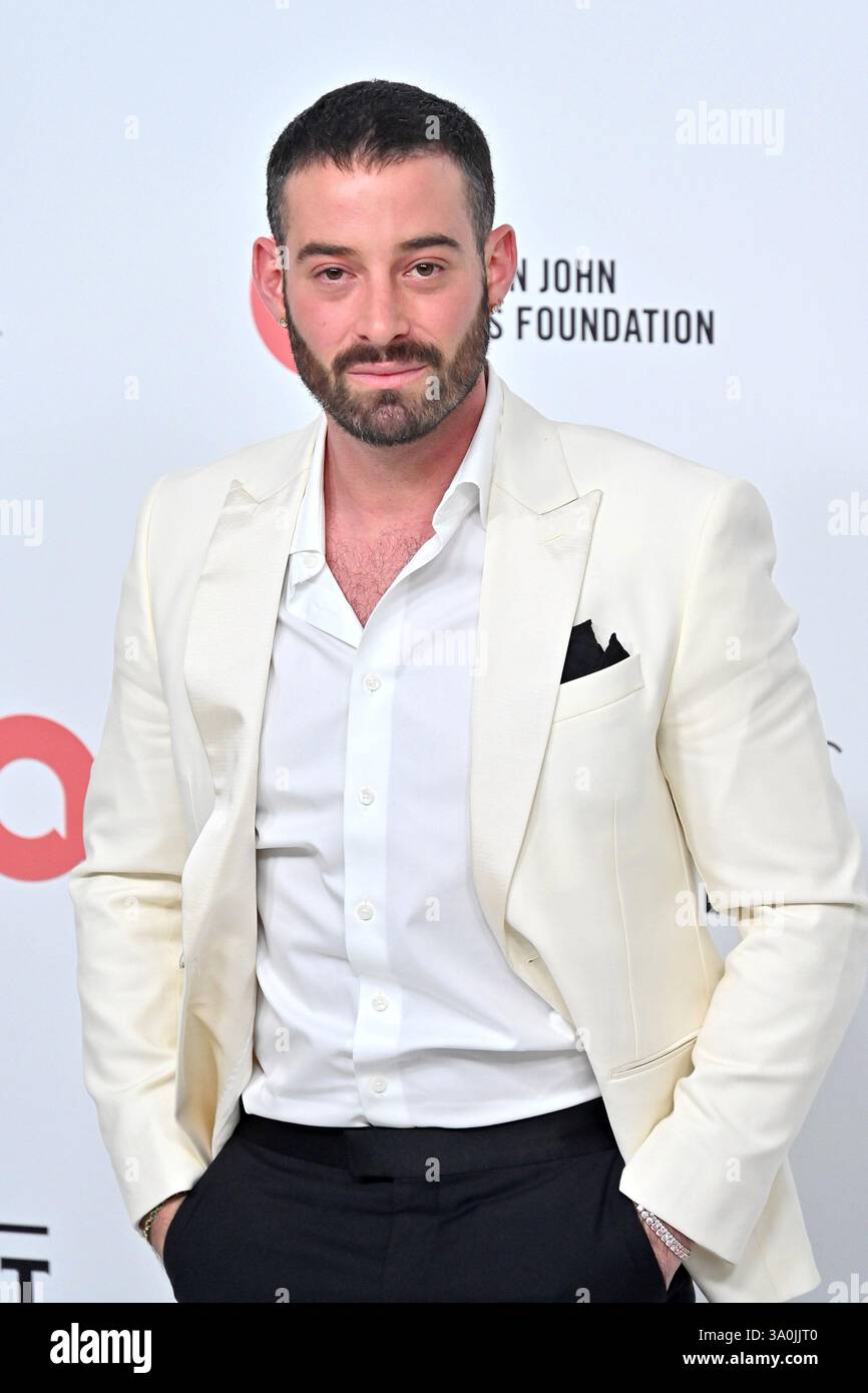 LOS ANGELES - MAR 2: Michael Turchin at the Elton John Academy Awards ...
