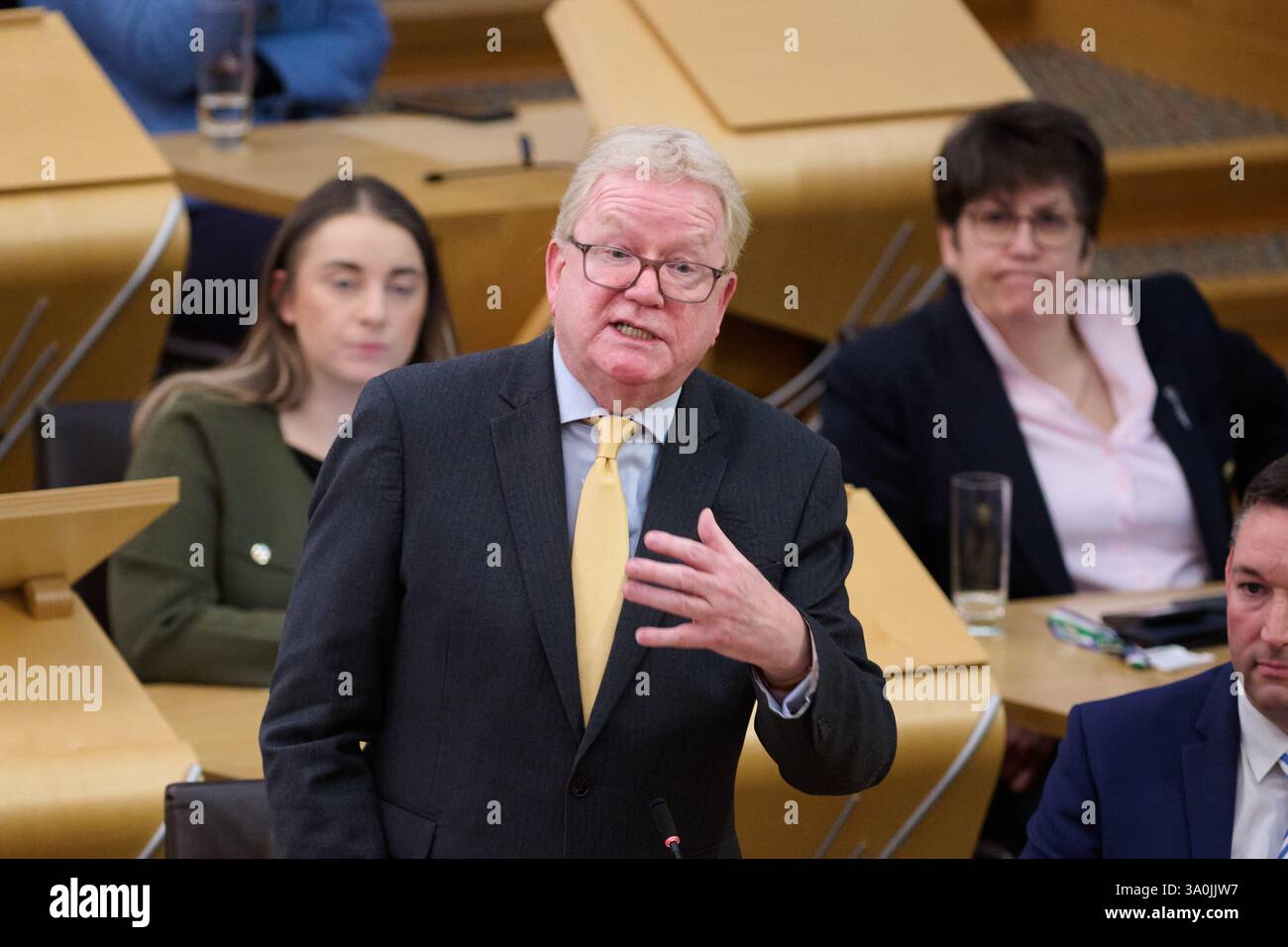 Edinburgh Scotland, UK 04 March 2025. Jackson Carlaw MSP at the ...
