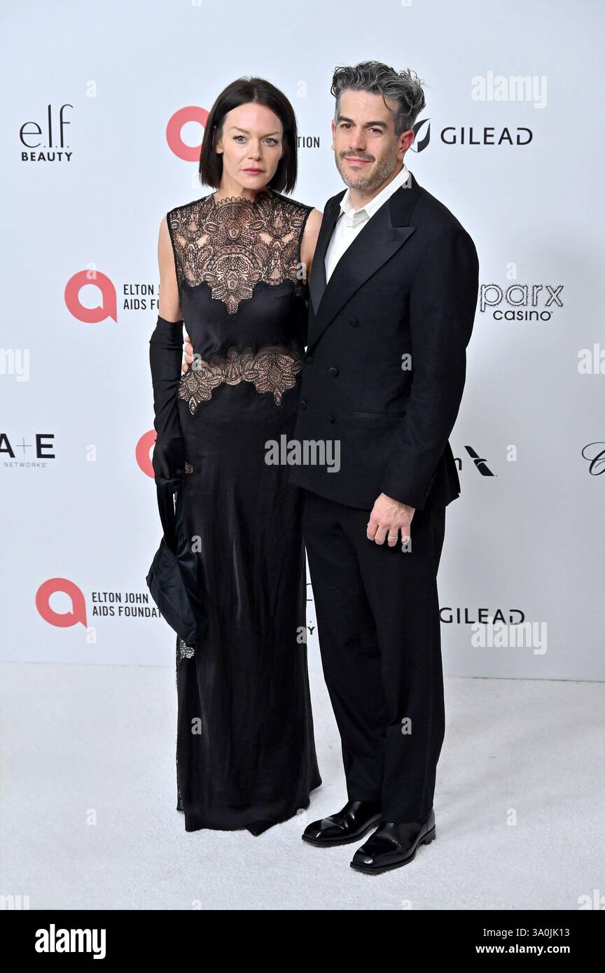 LOS ANGELES - MAR 2: Kara Walker, Nick Walker at the Elton John Academy ...