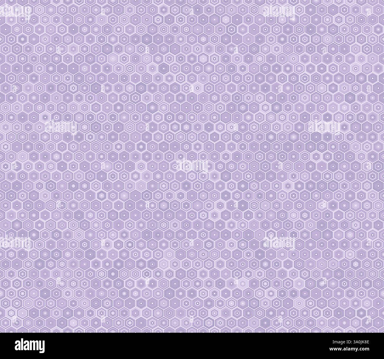 Hexagon geometric shapes background. Hexagon stacked mosaic cells. Purple color tones. Regular ...