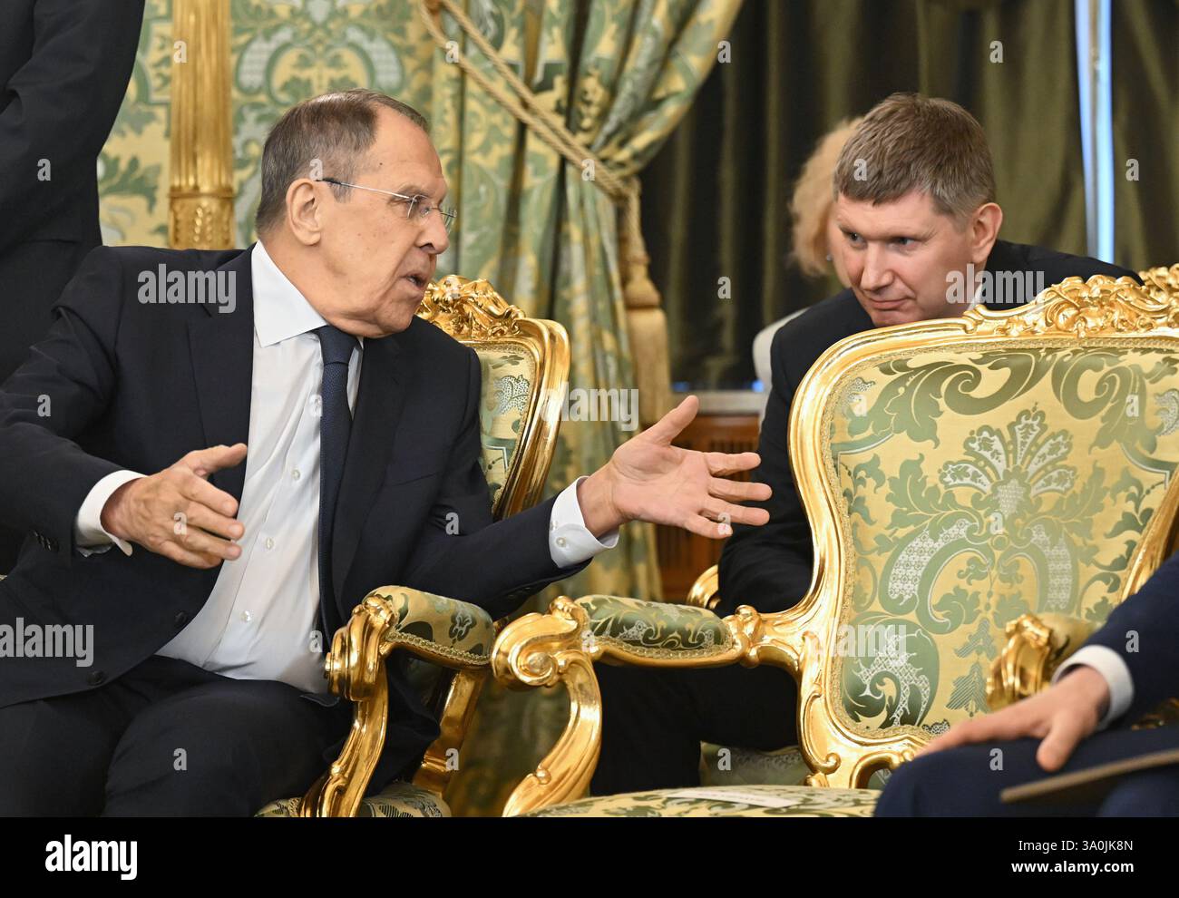 Moscow, Russia. 04th Mar, 2025. Russian Foreign Minister Sergei Lavrov ...