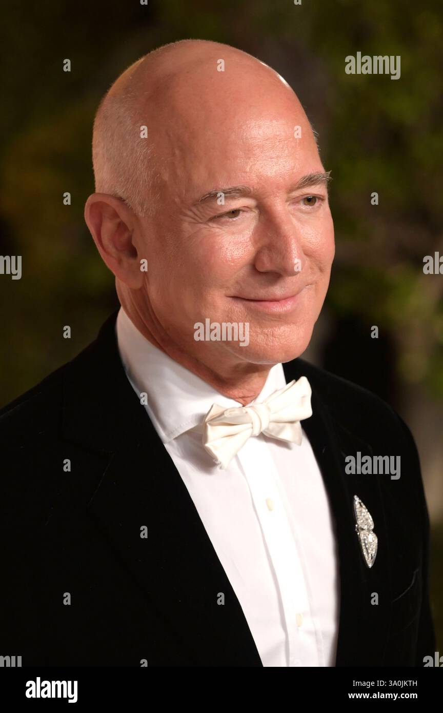 Jeff Bezos bei der Vanity Fair Oscar Party 2025 anlässlich der 97 ...