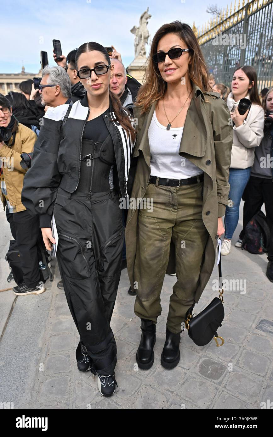Paris, France. 04th Mar, 2025. Shanna Leelee Chasman, Nadia Fares ...