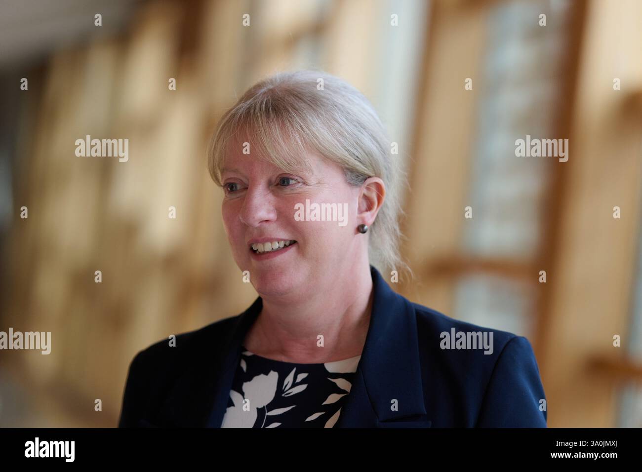 Edinburgh Scotland, UK 04 March 2025. Cabinet Secretary for Finance and ...