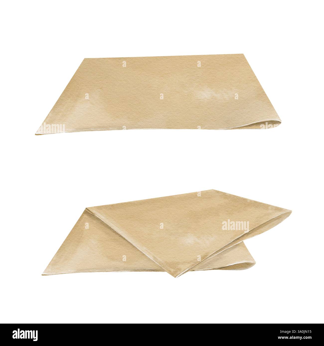 a sheet of paper folded in half. parchment for baking and packaging ...