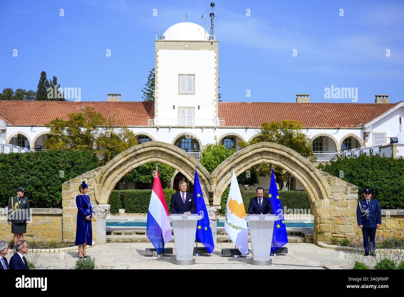 Larnaca, The Netherlands, 2025-03-04 11:22:00 CYPRUS, 04-03-2025,King ...