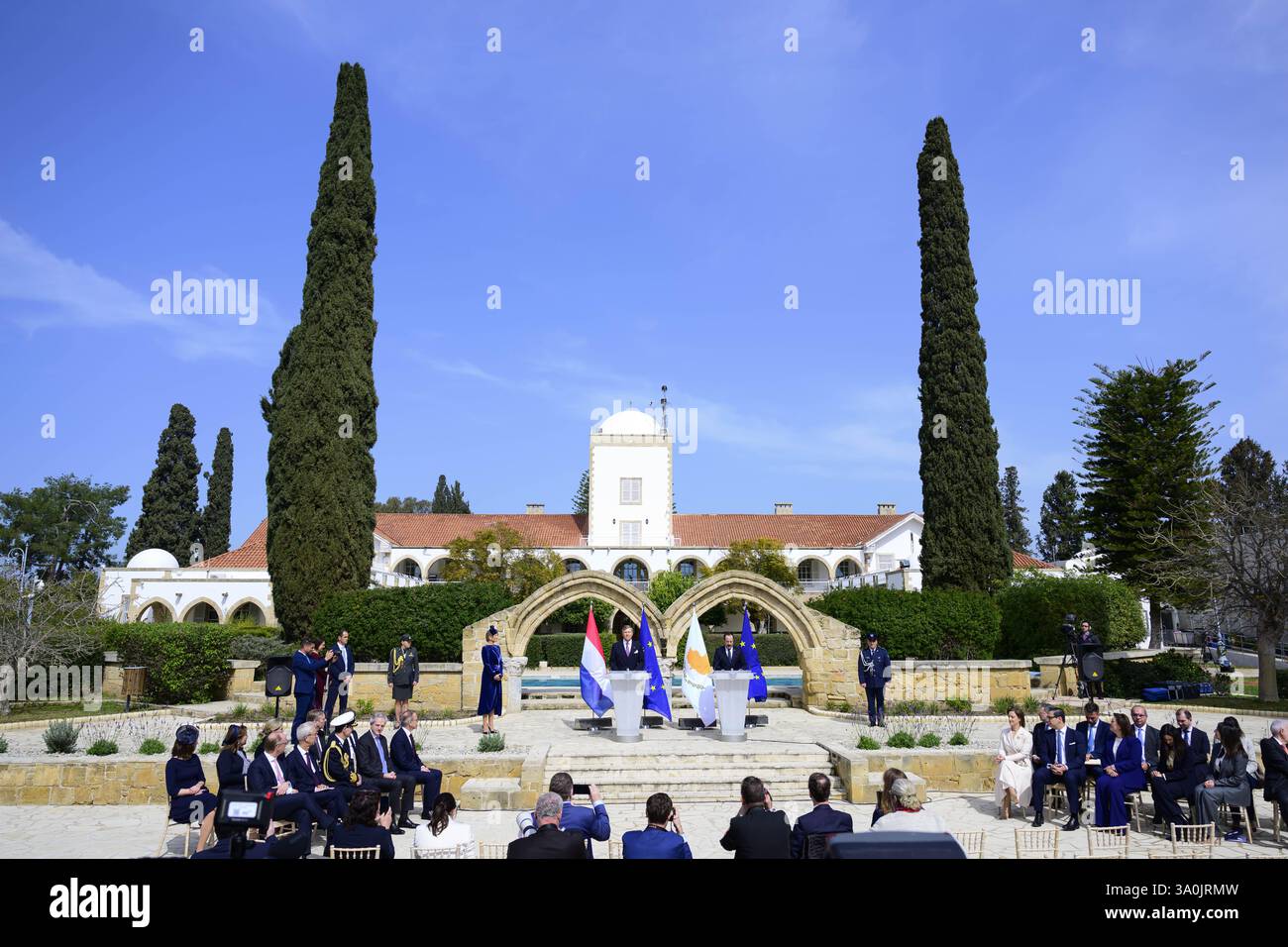 Larnaca, The Netherlands, 2025-03-04 11:21:44 CYPRUS, 04-03-2025,King ...