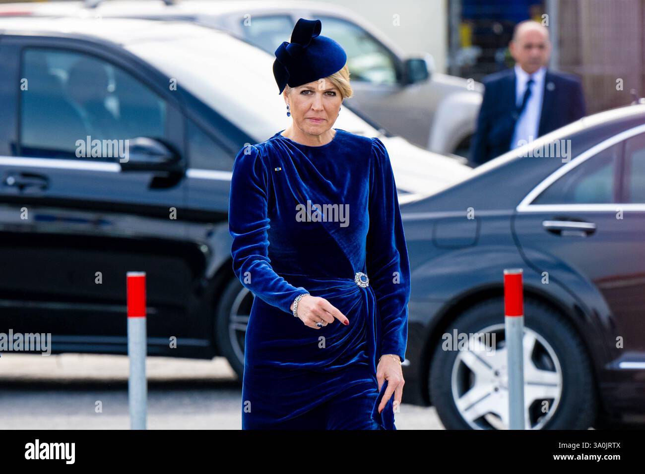 Queen Maxima during a photomoment at the Harbour of Larnaca during the ...