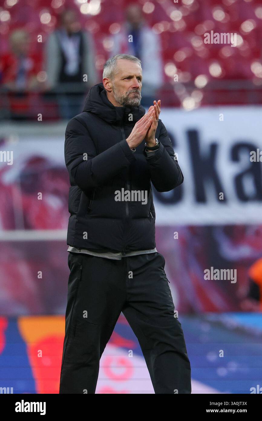 01 March 2025, Saxony, Leipzig: Soccer: Bundesliga, RB Leipzig - FSV ...