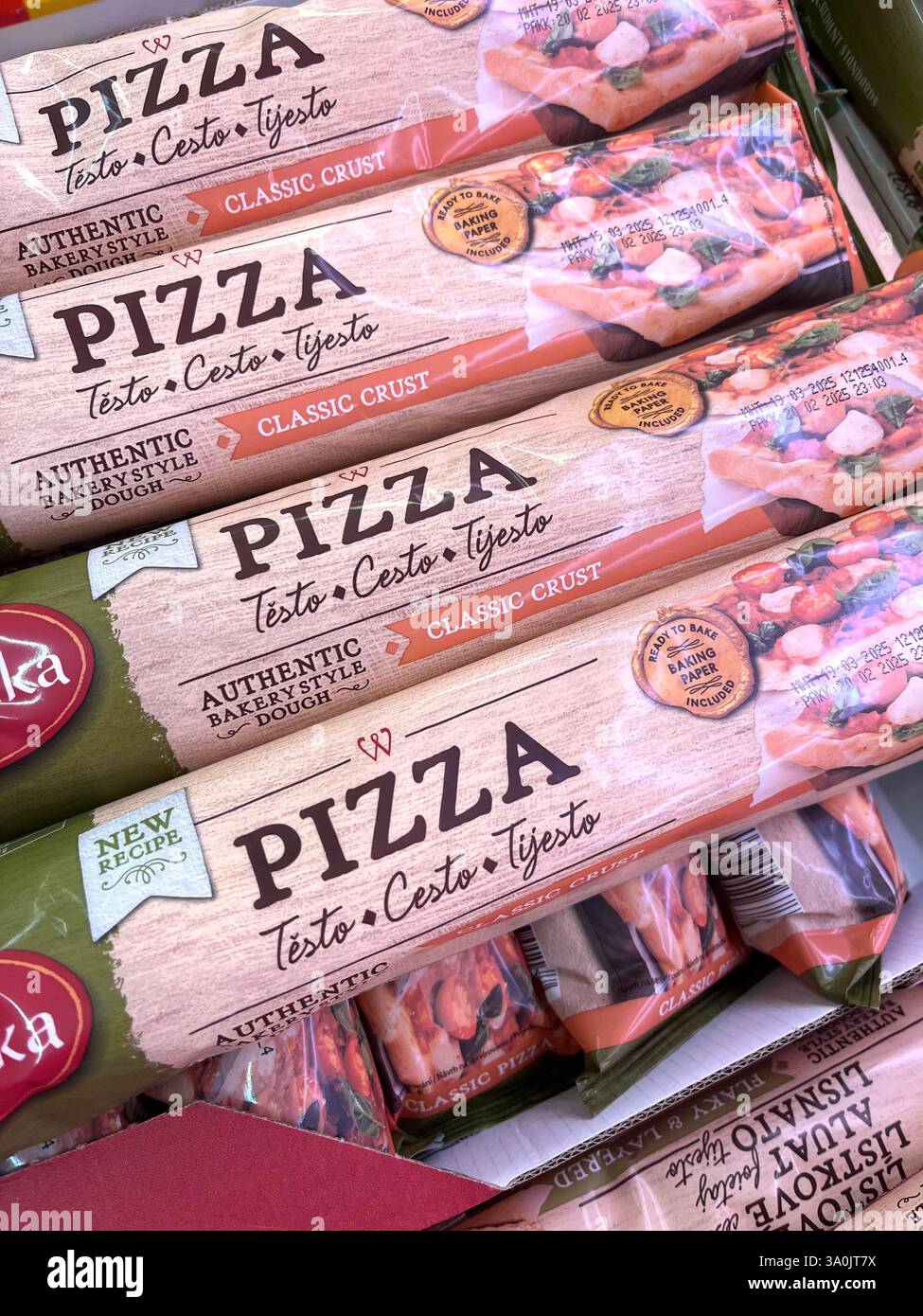 Wewalka, Austrian pizza dough, refrigerated dough, frozen pizza dough ...