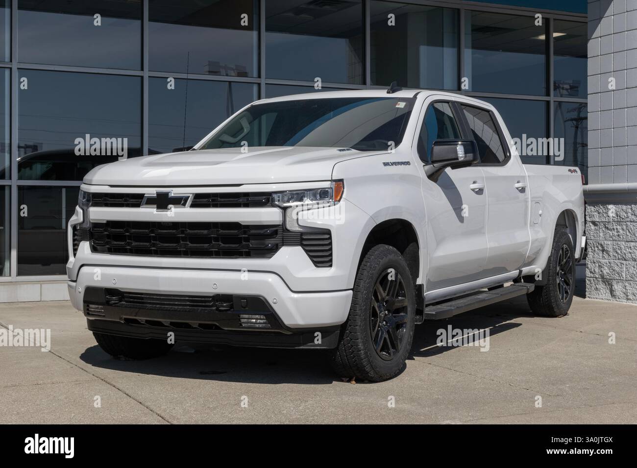 Plainfield - March 2, 2025: Chevrolet Silverado 1500 Crew RST 4WD ...