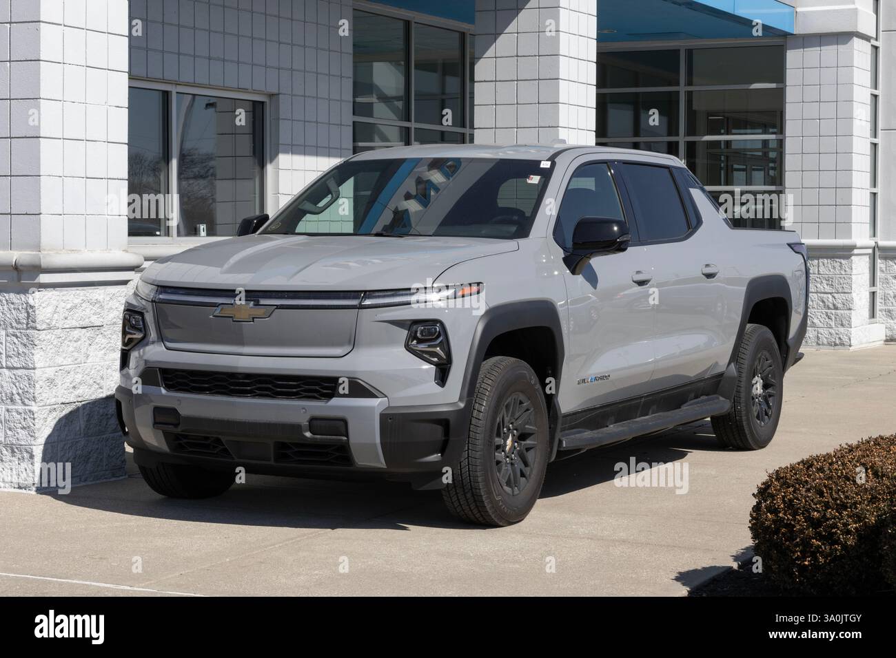 Plainfield - March 2, 2025: Chevrolet Silverado EV LT Extended Range ...