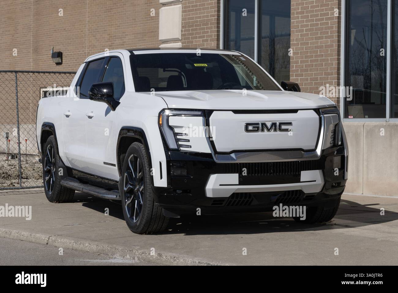 Carmel - March 2, 2025: GMC Sierra EV Denali Extended Range pickup ...