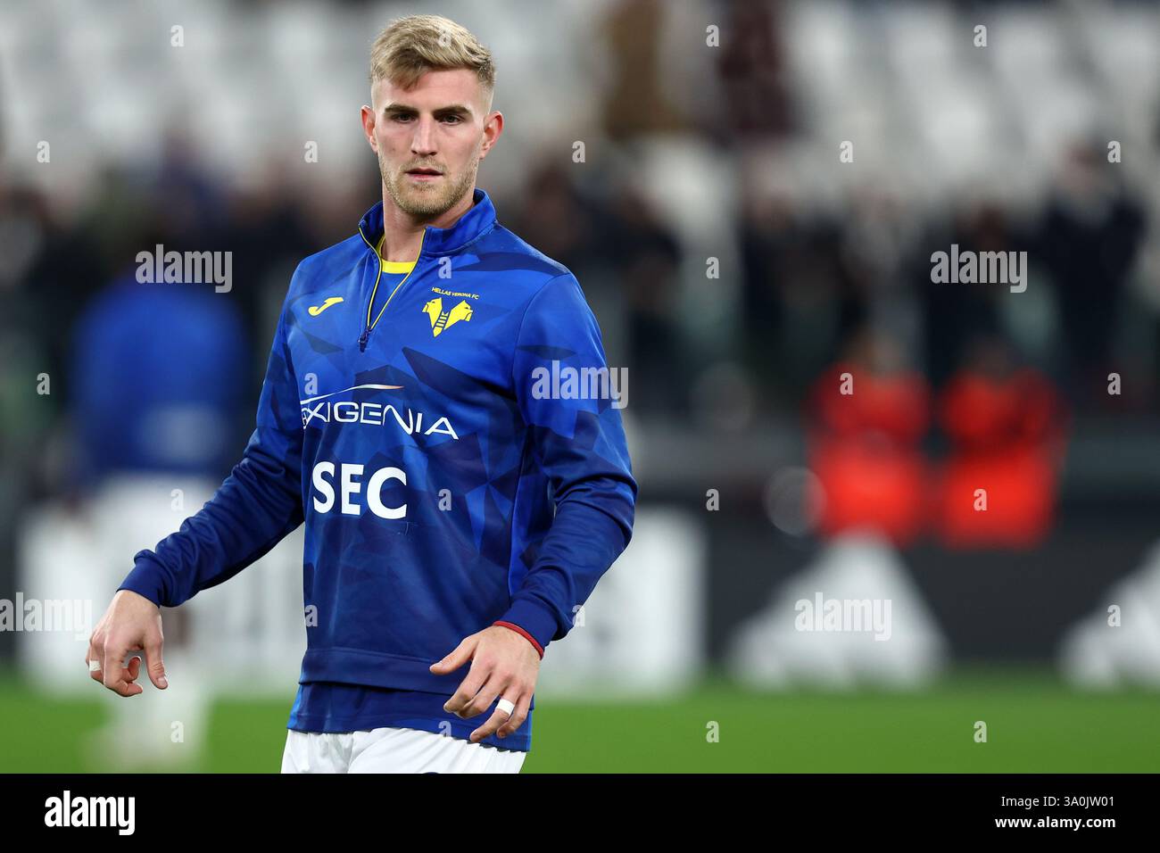 Torino, Italy. 03rd Mar, 2025. Nicolas Valentini of Hellas Verona Fc ...