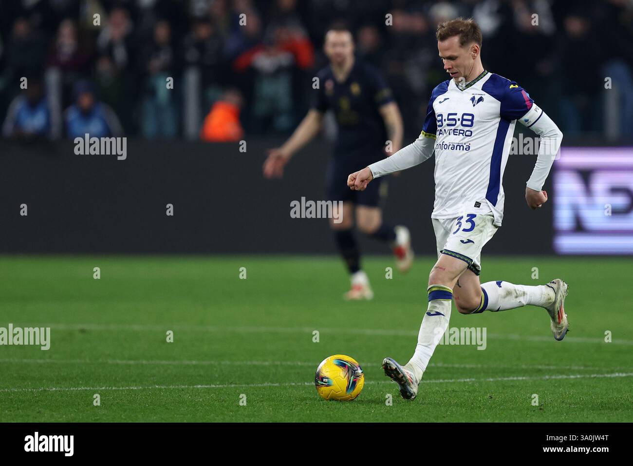 Torino, Italy. 03rd Mar, 2025. Ondrej Duda of Hellas Verona Fc in action during the Serie A ...